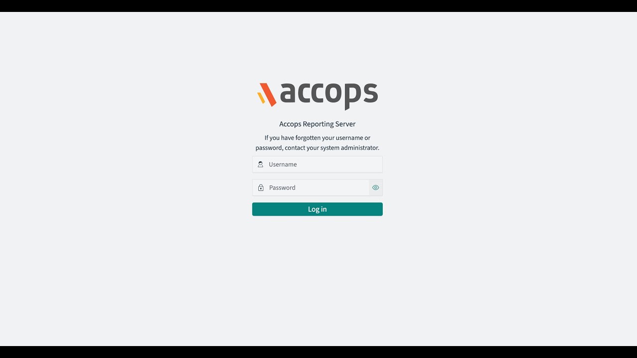 Accops Reporting Server - YouTube