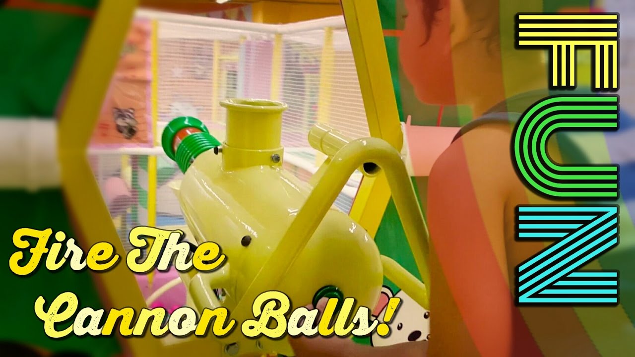 Kids Video FIRE CANON Ball Pit INDOOR PLAYGROUND Family Fun Playtime ...
