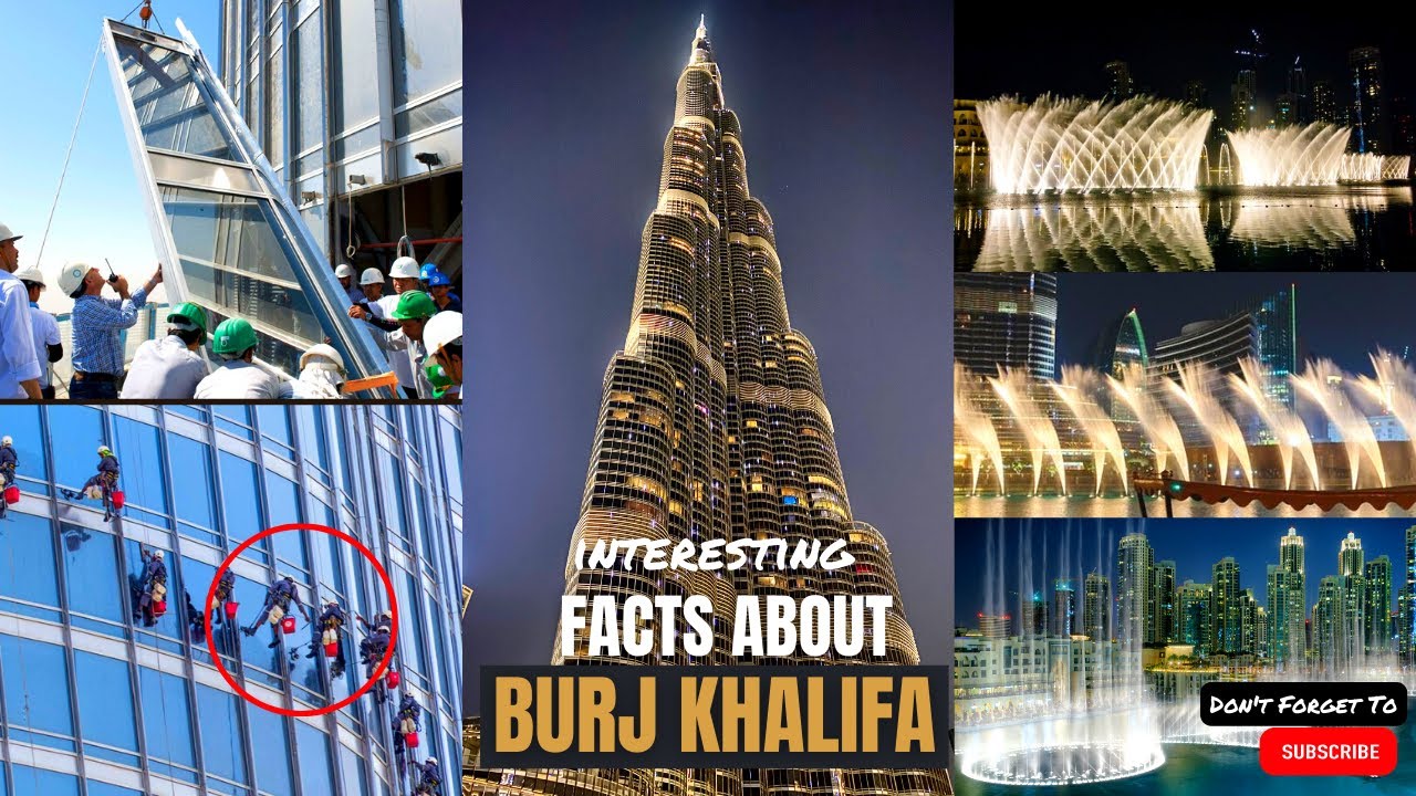Interesting And Shocking Facts About Burj Khalifa 😲 | World's Tallest ...