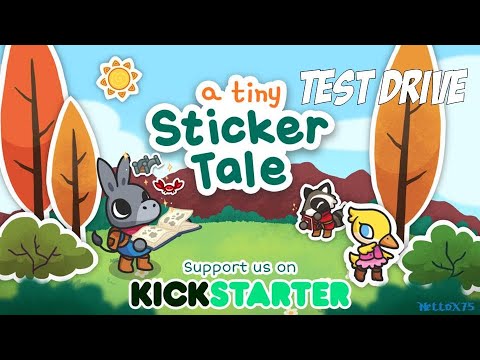 Test Drive - A Tiny Sticker Tale (Demo) - YouTube