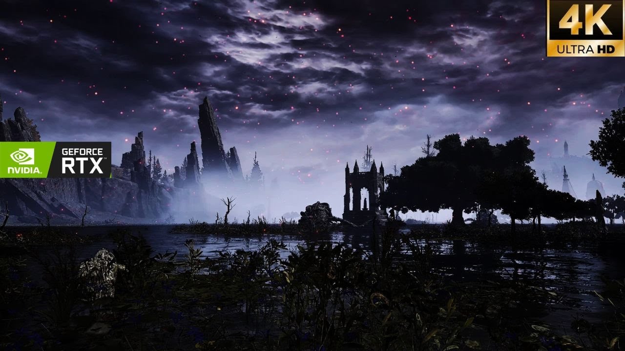 Elden Ring Ambience Music - Liurnia Of The Lakes - RTX4060 Ti 4K - YouTube
