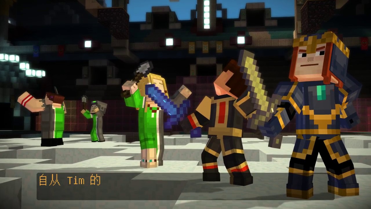 Minecraft Story Mode Episode 8 Part 1(simplified chinese sub) - YouTube