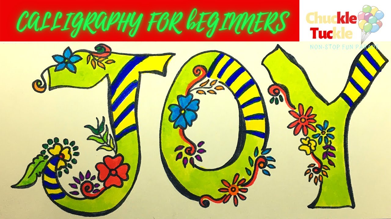 How to do modern calligraphy and hand lettering letters a-z for ...