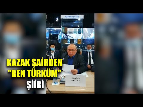 Kazak şair Nesipbek Aytulı'dan \