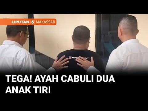 Dua Bocah diperkosa Ayah Tiri Sambil diancam Badik | Liputan 6 Makassar