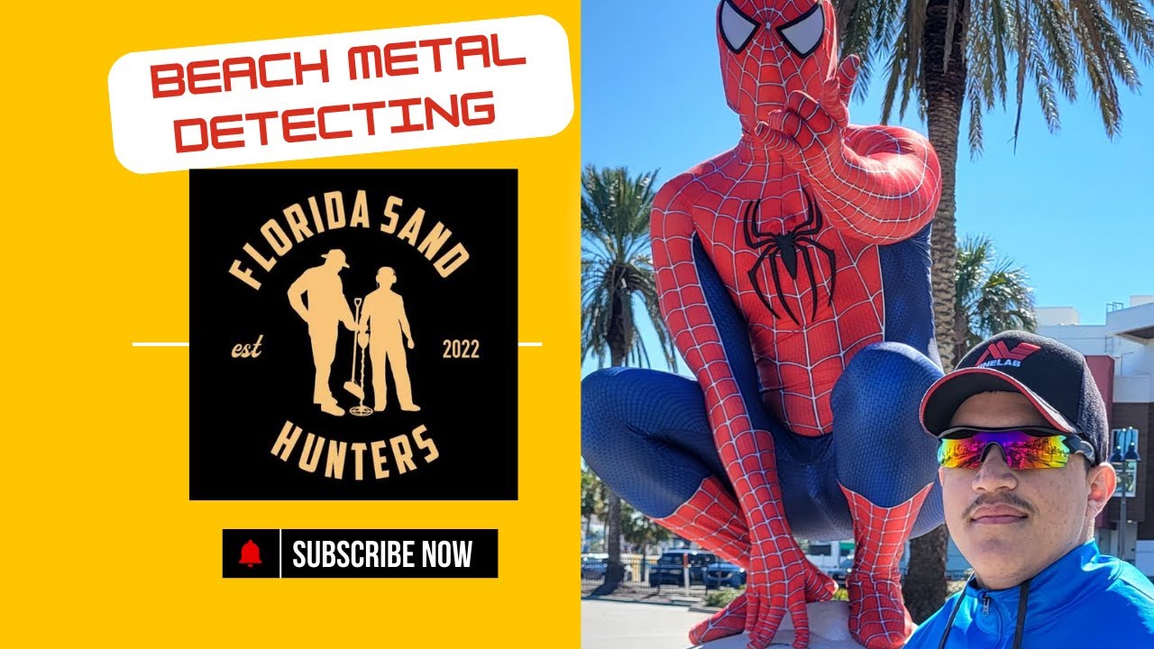 Beach Metal Detecting with the Florida Sand Hunters at Clearwater Beach ...