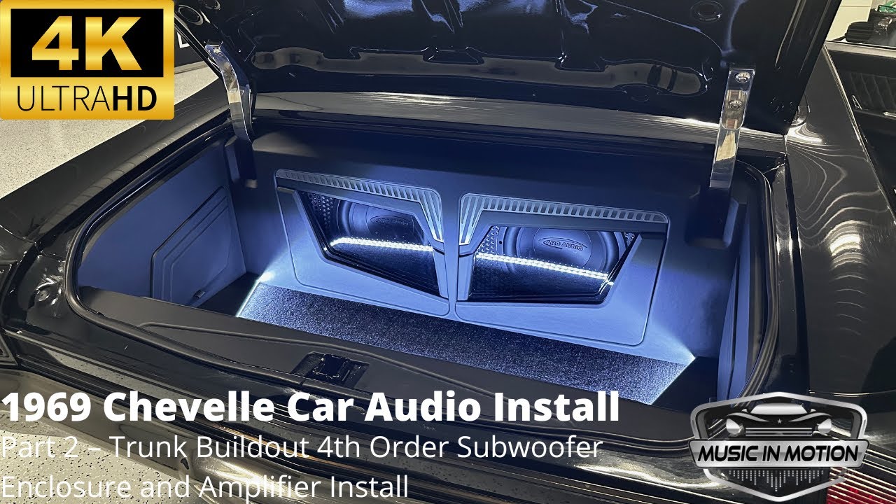 1969 Chevrolet Chevelle Video 2: Trunk Buildout 4th Order Subwoofer ...