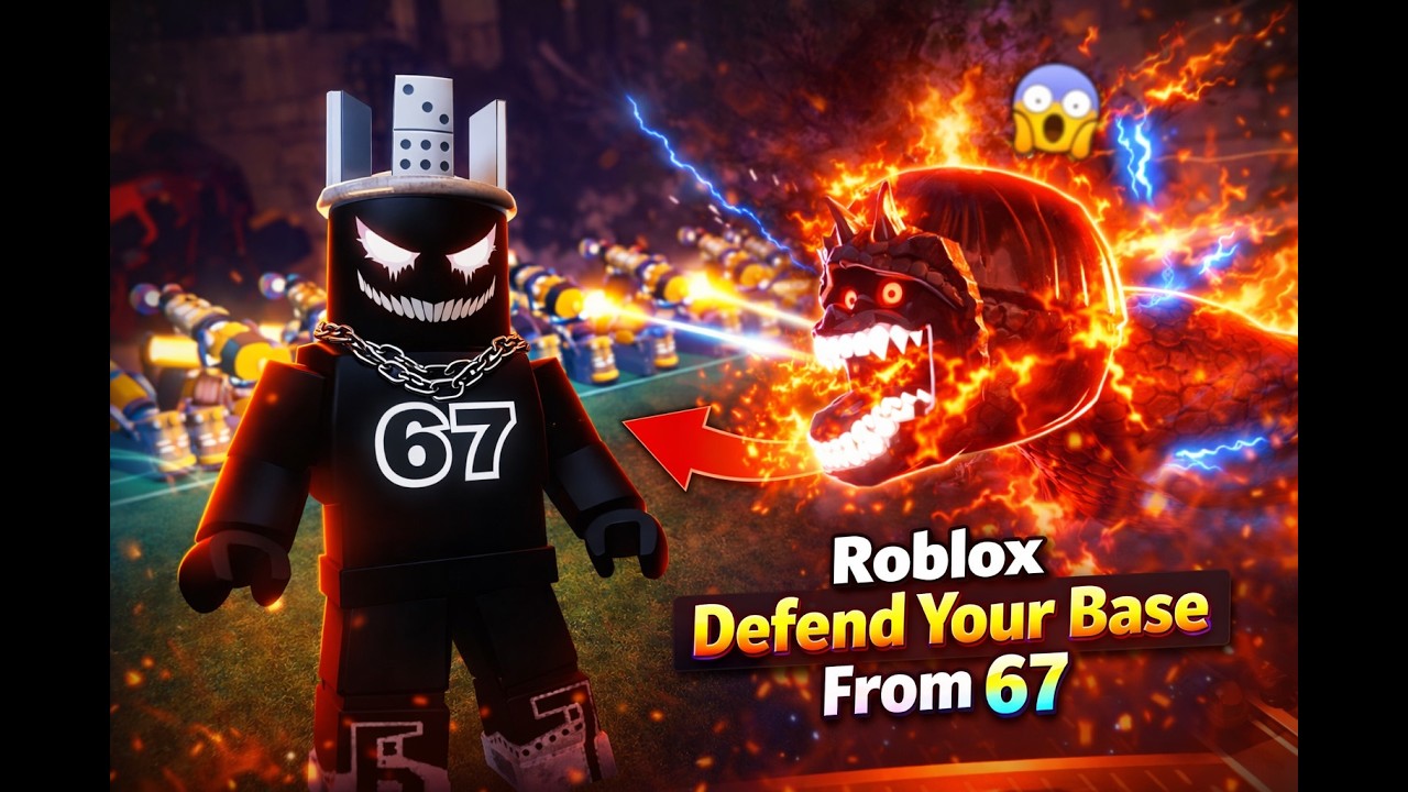 Roblox: Defend your base from 67 | Gameplay [20] | Longplay Relaxing ...