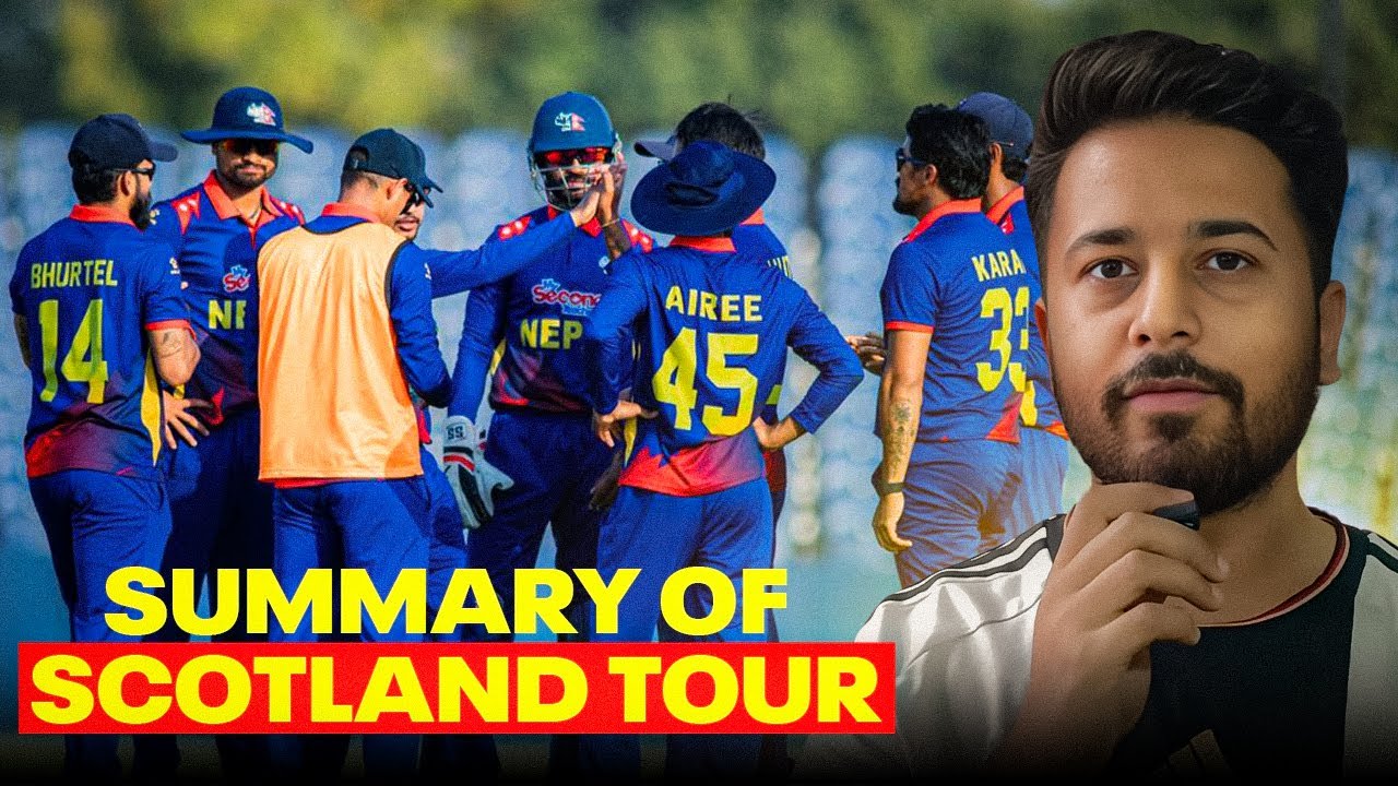 SUMMARY OF SCOTLAND TOUR | ODI SERIES - YouTube