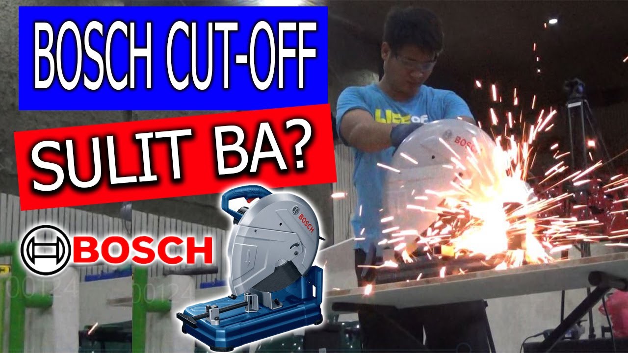 BOSCH GCO 220 Cut off Machine 14" / unboxing and review - YouTube