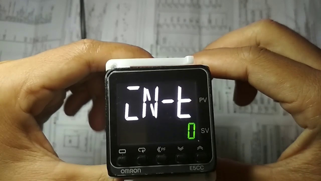 Cara Setting Parameter Omron E5cc - YouTube