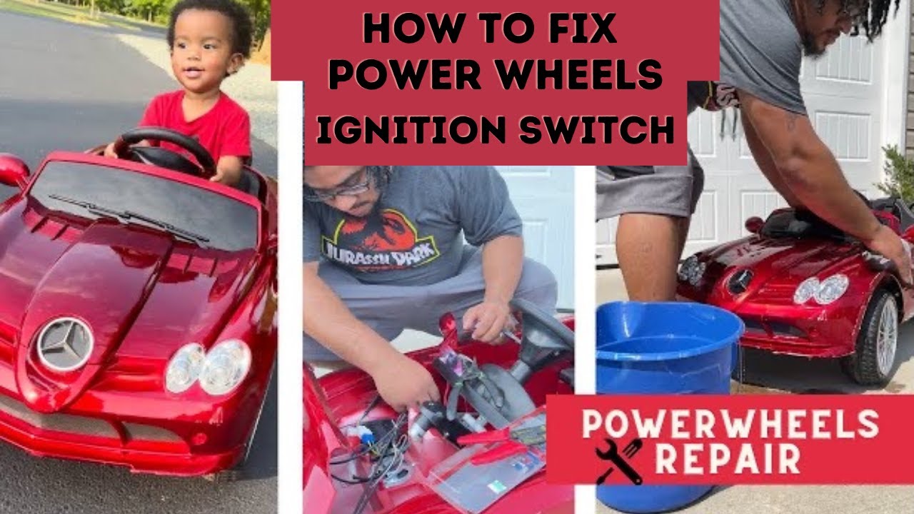 How to Fix Power Wheels Ignition Switch | Power Wheels Repair - YouTube