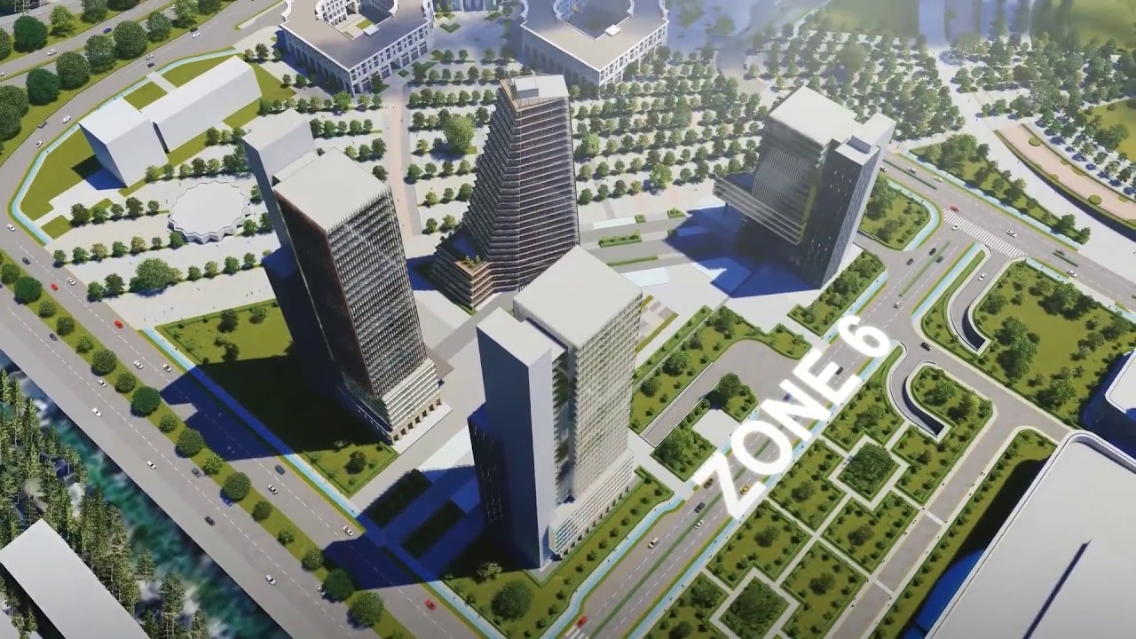 Tashkent city masterplan - YouTube