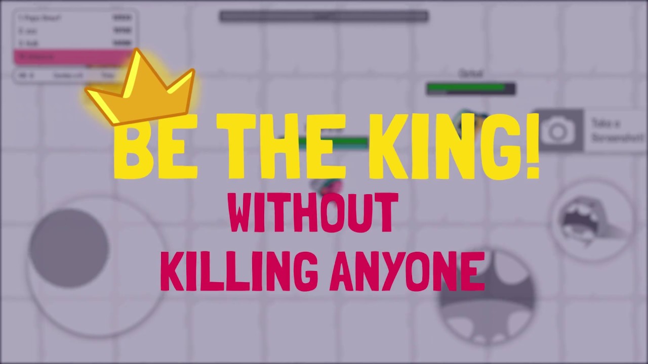 Biters.io game | Can you become the king without biting anyone? - YouTube