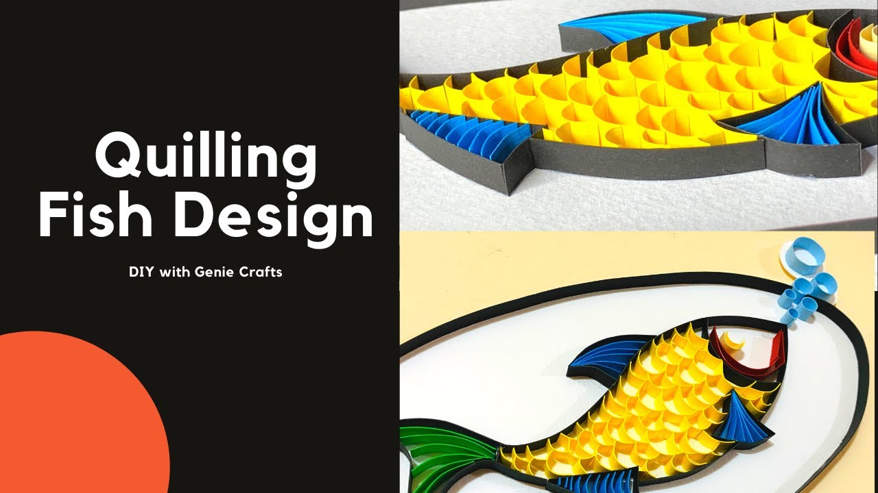HOW TO DO QUILLED FISH | ON EDGE QUILLING TUTORIAL | QUILLING BASICS ...