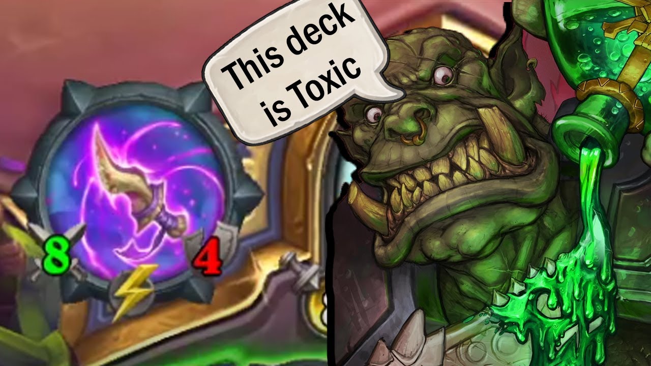 Play the EVIL Deck to Climb the Ladder?!?! - Hearthstone - YouTube