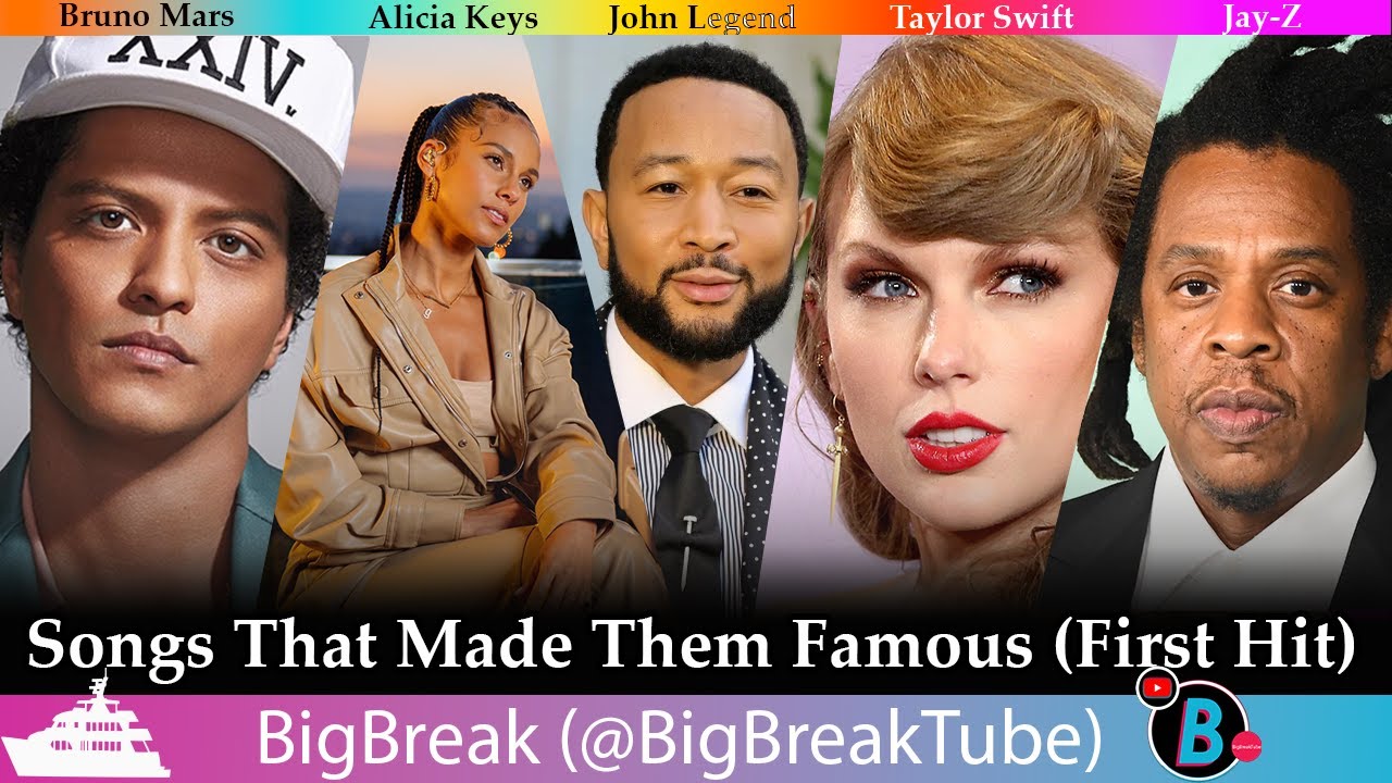 Songs That Made Artists Famous : Artists First Hit Song - Vol. 2 - YouTube