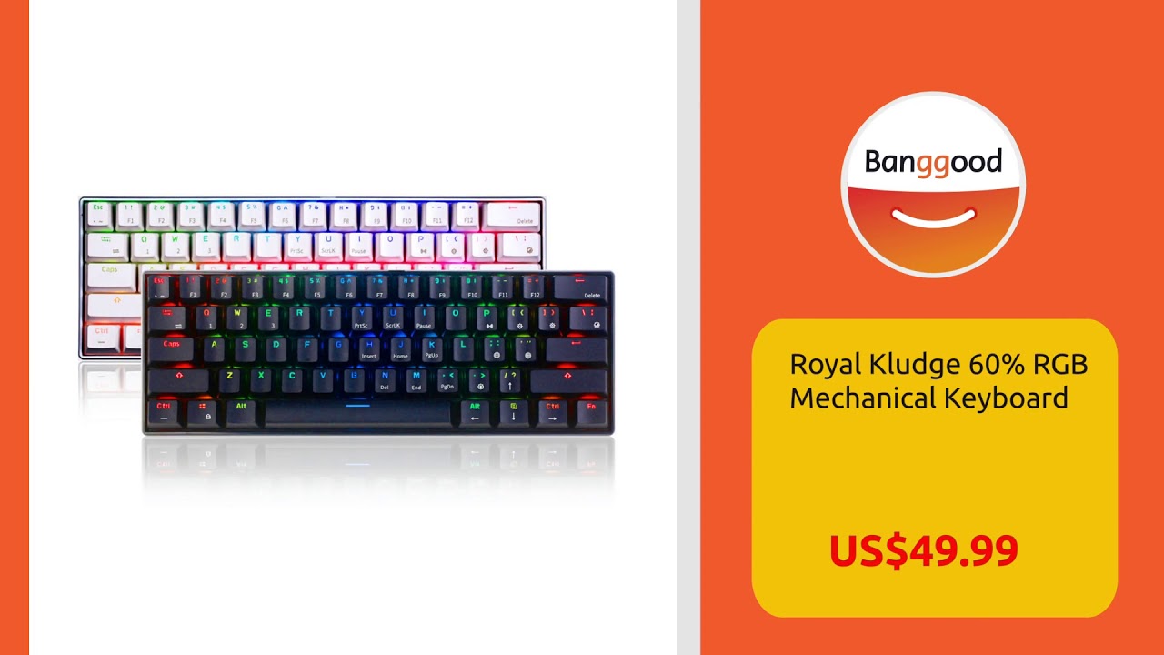 2020 Best Mechanical Gaming Keyboard In Banggood - YouTube