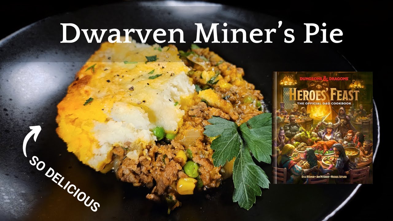 Dwarven Miner's Pie | Heroes' Feast - Dungeons and Dragons Official ...