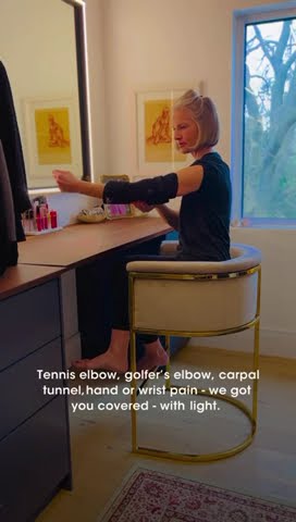 Fringe Red Light Therapy Elbow, Hand and Wrist Wrap - YouTube