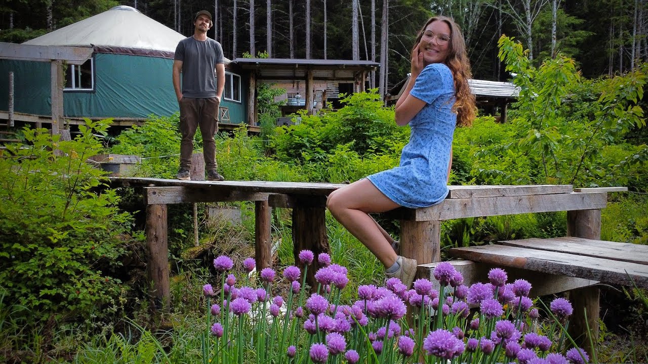 WHAT WE DID to Jake & Nicolle's OFF GRID GARDEN! | Amazing wildlife ...