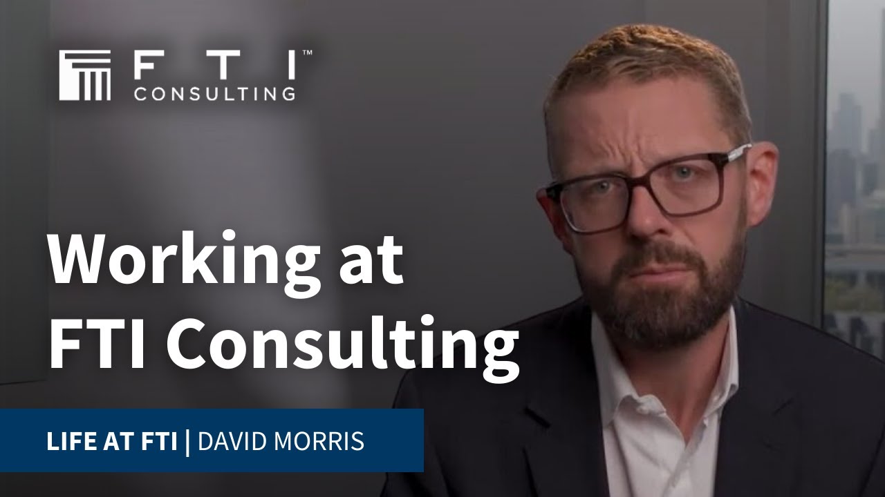 Working at FTI Consulting - YouTube