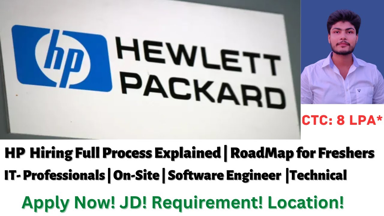HP Hiring Full Process Explained | On Campus | Software Engineer | Off ...