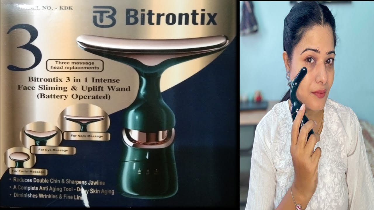 🌸Honest Review, BITRONTIX Face Slimming Massager Review | Sculpt and ...