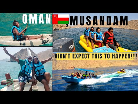 Our Banana Boat Ride Accident at Musandam, Oman Tour. - YouTube