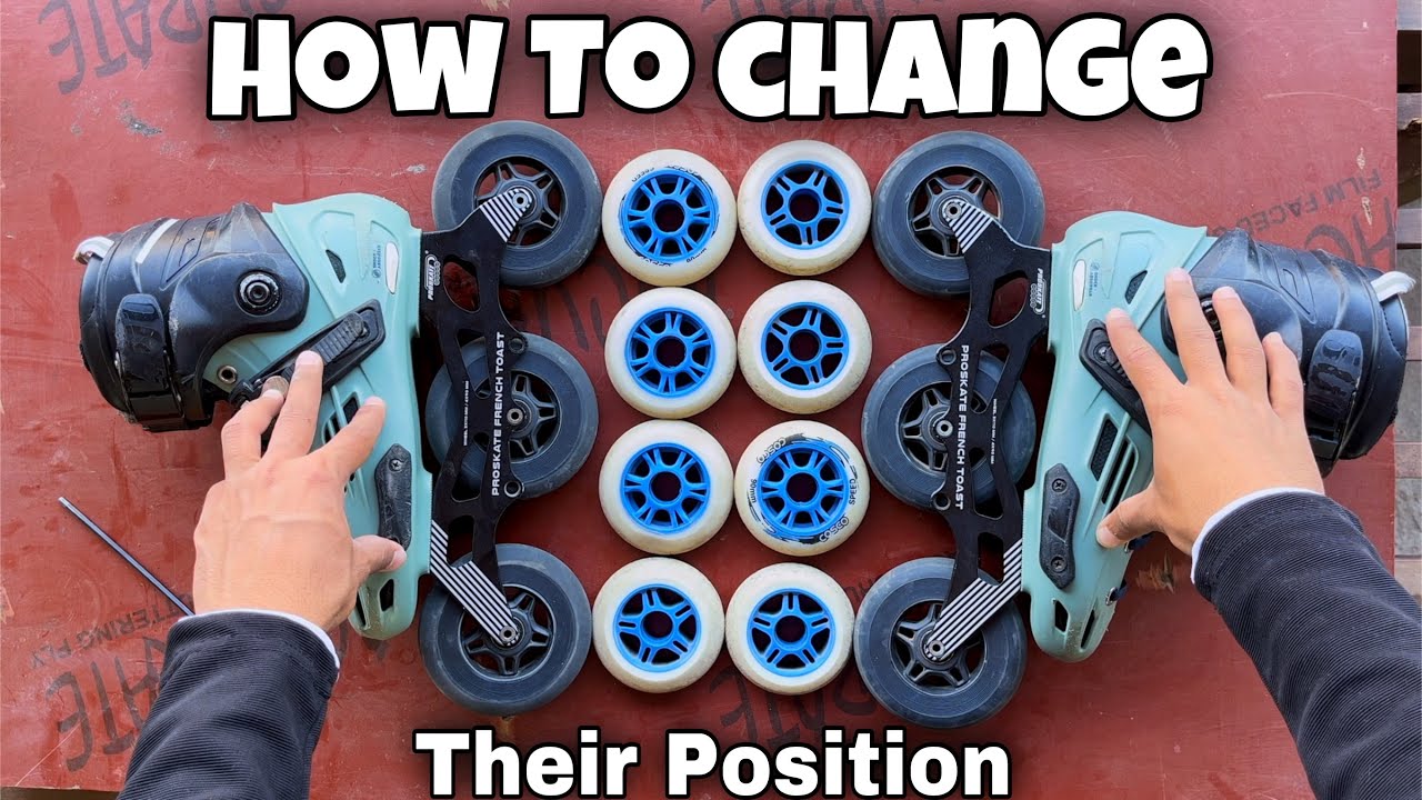 How To Change Your Skate wheels Position // Skate care // Vishal Skater ...
