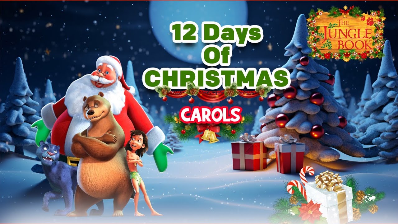 🎄Merry Christmas🎄12 Days of Christmas Jungle Book🎄Christmas Carol🎄 ...