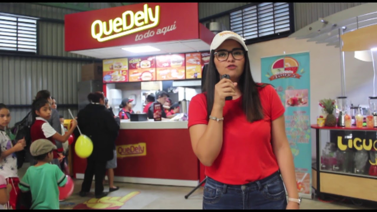 Quedely tiene nueva ubicación en Plaza centra sur 🍔🍟!!! - YouTube