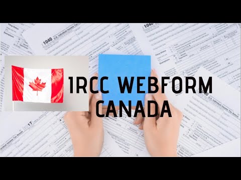 IRCC Webform - How to raise a webform request? | Canada - YouTube
