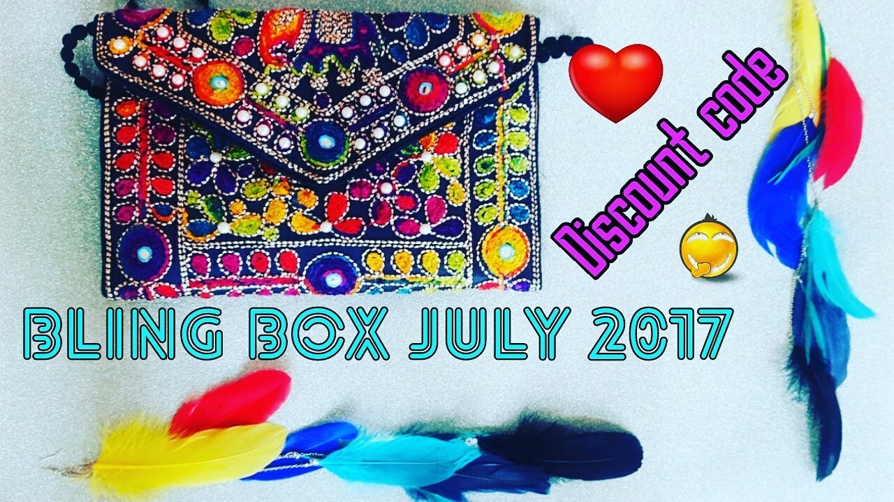 Bling Box July 2017 | 11 Full sized Products | Exclusive launch ...