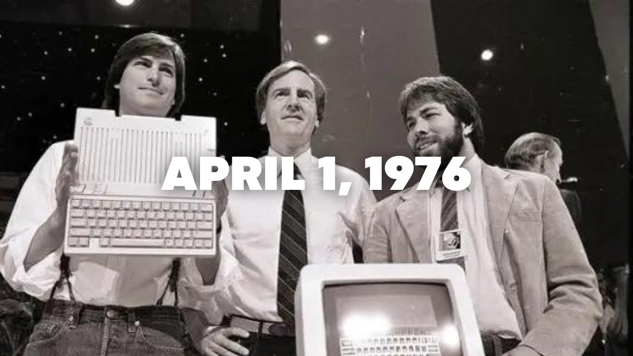 The Day Apple Computer Founded | Apr 1, 1976 | Today In History - YouTube