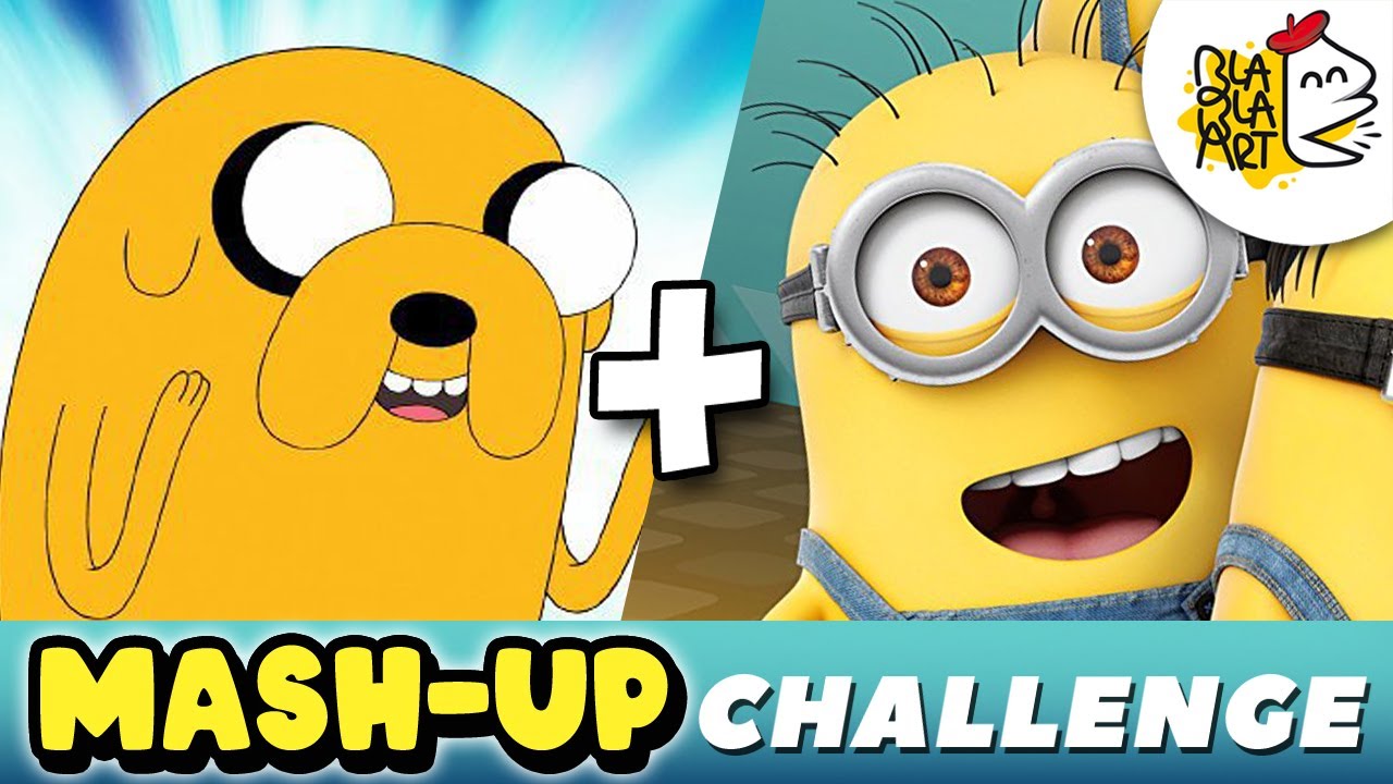 MINION from DESPICABLE ME + JAKE from ADVENTURE TIME | Character Mash ...