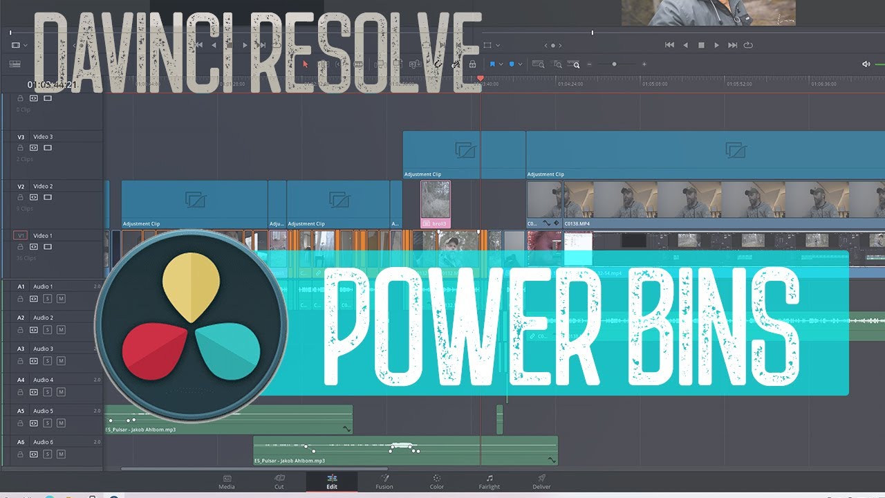 DAVINCI RESOLVE FÖR NYBÖRJARE: POWER BINS | TUTORIAL på SVENSKA - YouTube