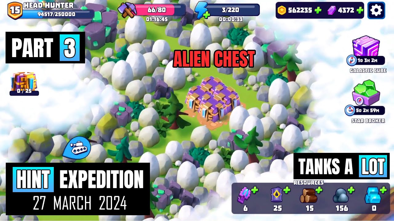 Expedition (PART 3) Alien Chest - Tanks A Lot - YouTube