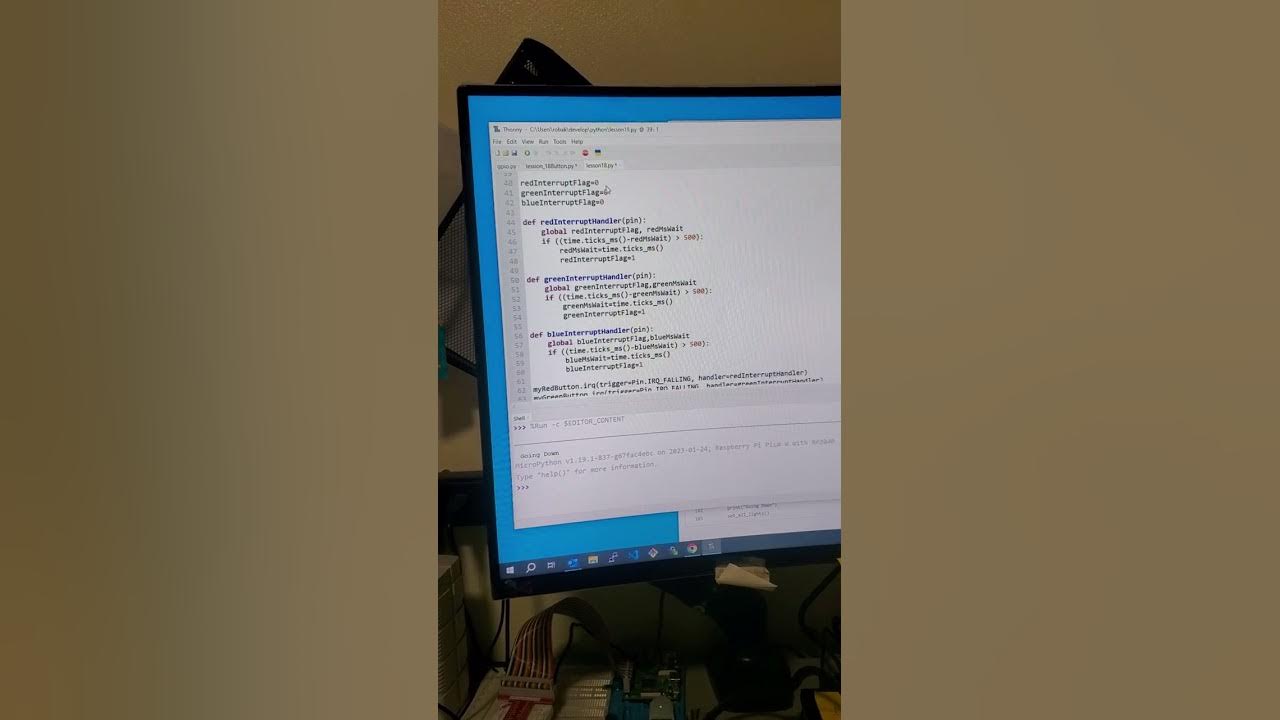 Pico lesson 18 for Paul McWorther's Pico W Class. - YouTube