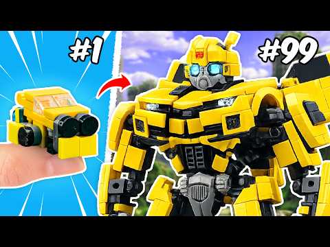 Bumblebee zum ultimativen LEGO-Mech aufrüsten | ROBO Bricks Channel