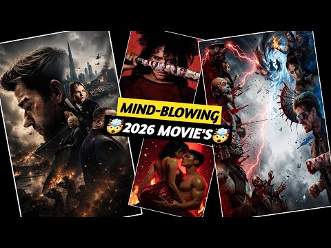 Top 10 New Best Hollywood Movies of 2026 🤯| Must Watch Films in Hindi on Netflix, Prime Video