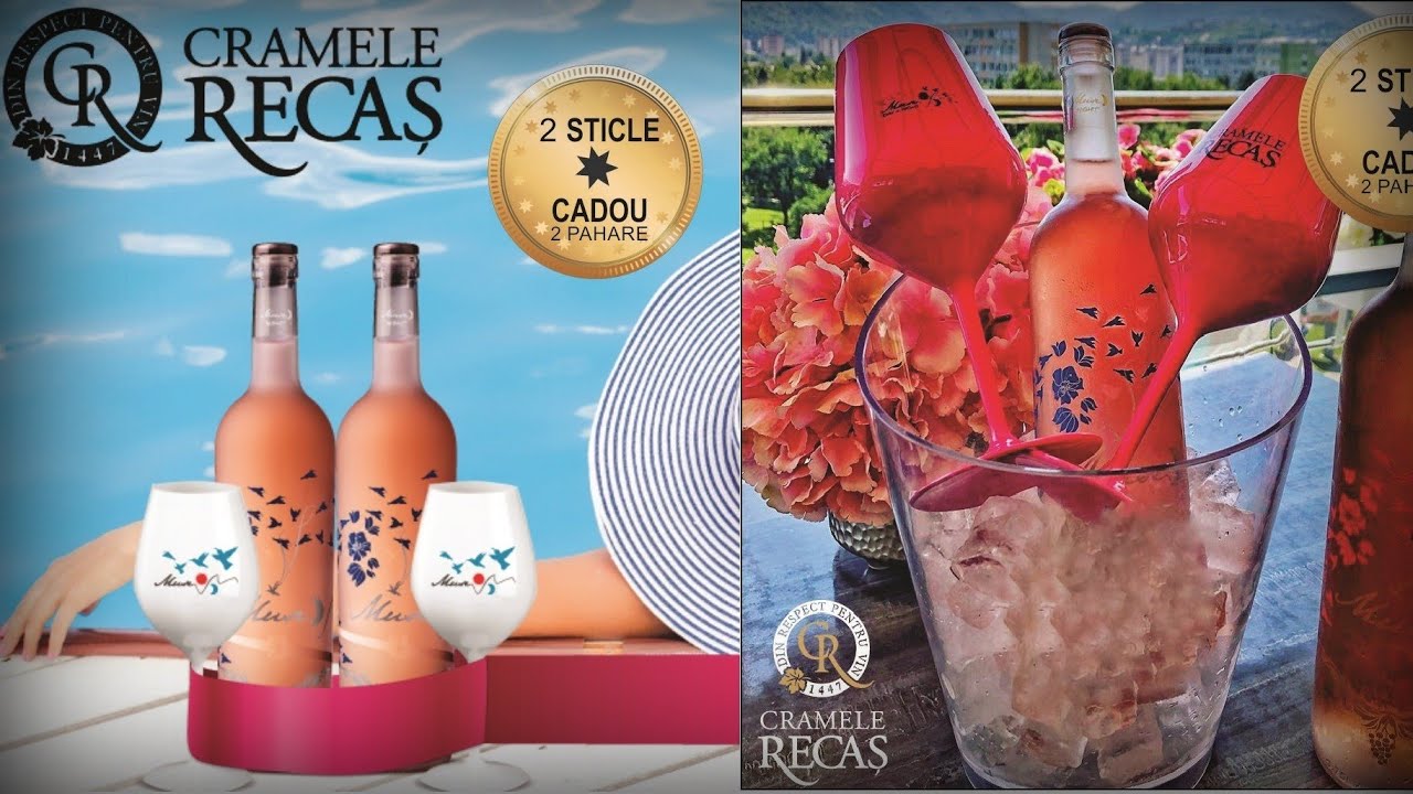 Cramele Recas / Muse Night Rose / Premium Romania Wine / Rafinat.Ro ...