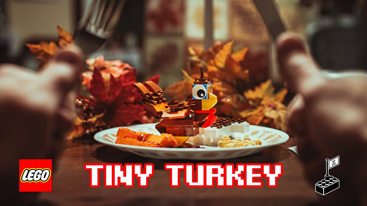 LEGO Thanksgiving Tiny Turkey Build - YouTube