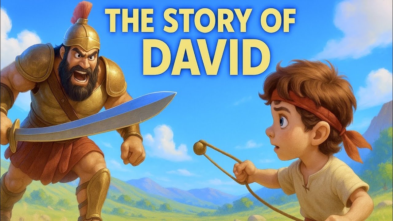 The Brave Shepherd Who Became King | The Story of David for Kids! - YouTube
