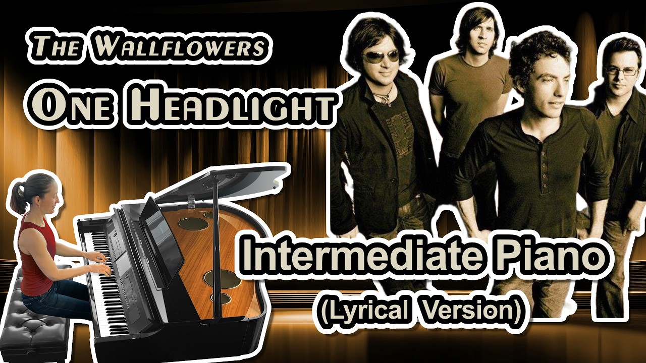 One Headlight (The Wallflowers) Piano Sheet Music (Intermediate ...