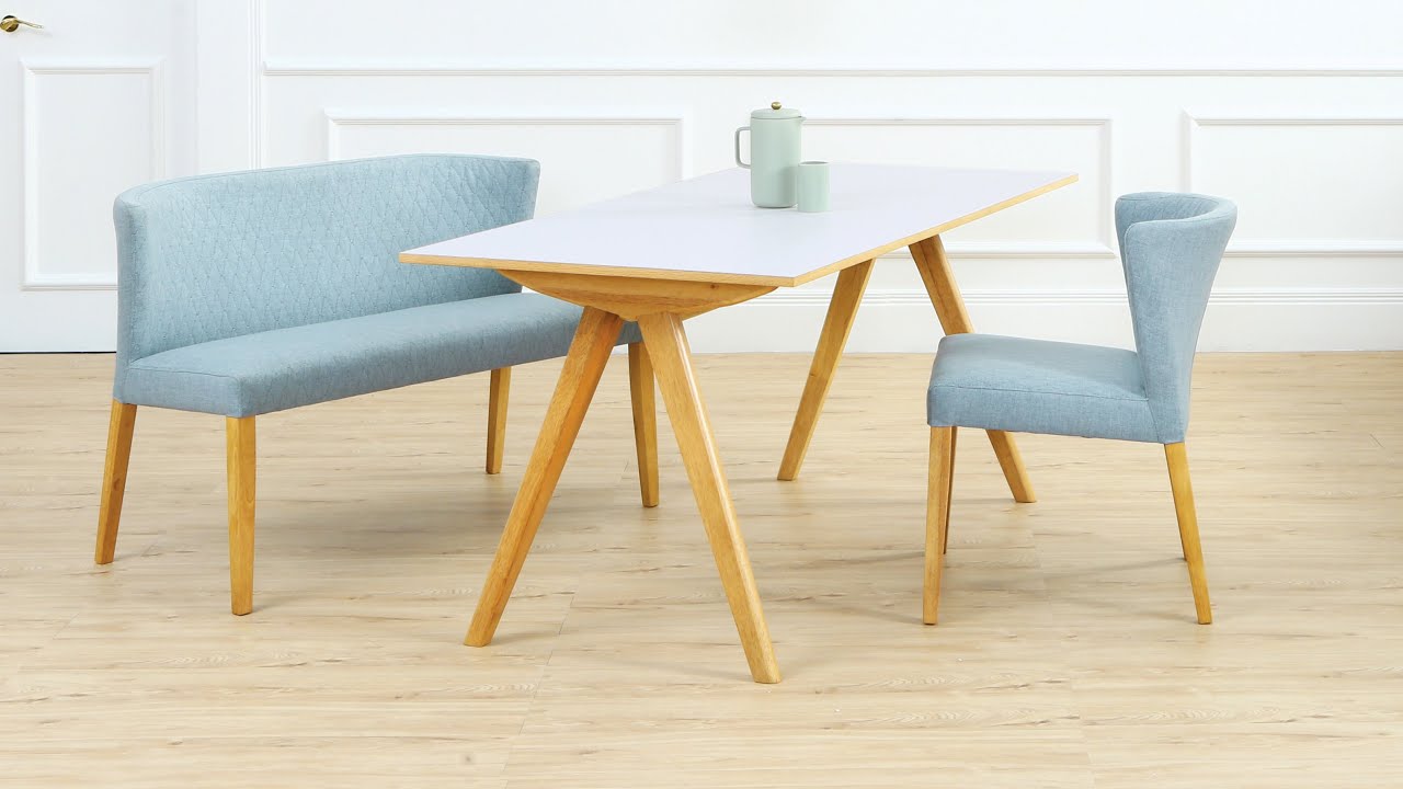 ADEN (160cm) Dining Table - YouTube
