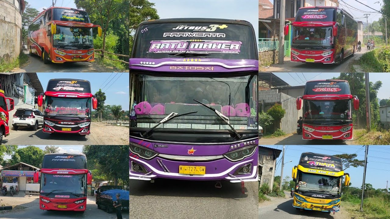 KUMPULAN FULL TELOLET BASURI BUS SJM TRANS ETI TRANS D'QUEENSHA SUMBER ...