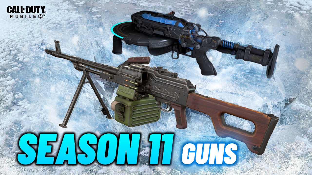 Season 11 New Guns PKM & D13 Sector Gameplay Codm | New LMG & Launcher Cod Mobile - YouTube