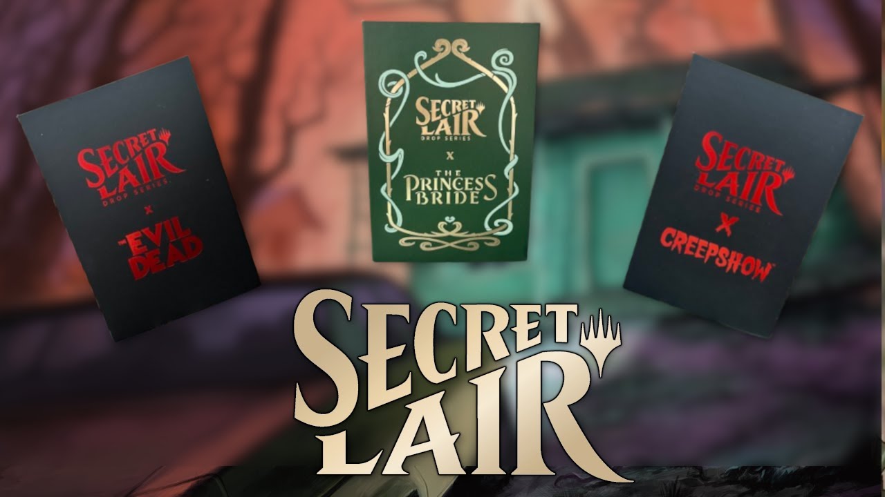 MTG Secret Lair December 2023 | Princess Bride | Evil Dead | Creepshow ...
