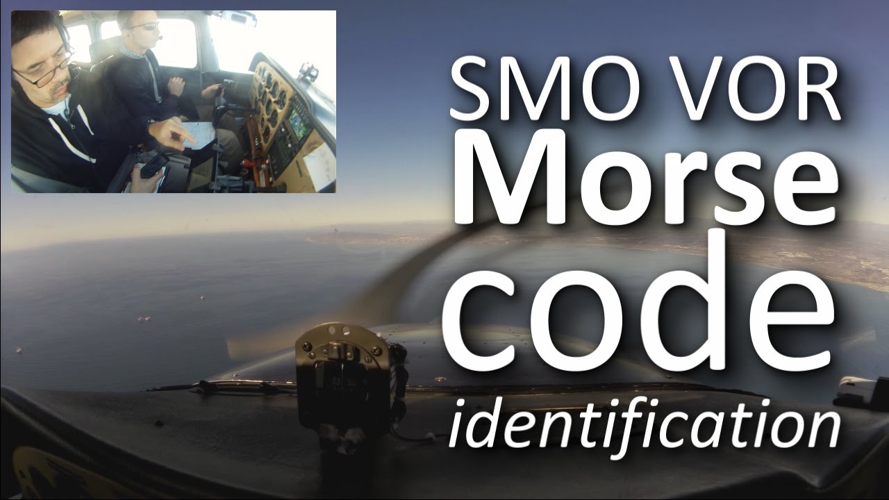SMO VOR Morse code identification (Farwest'15v2) - YouTube